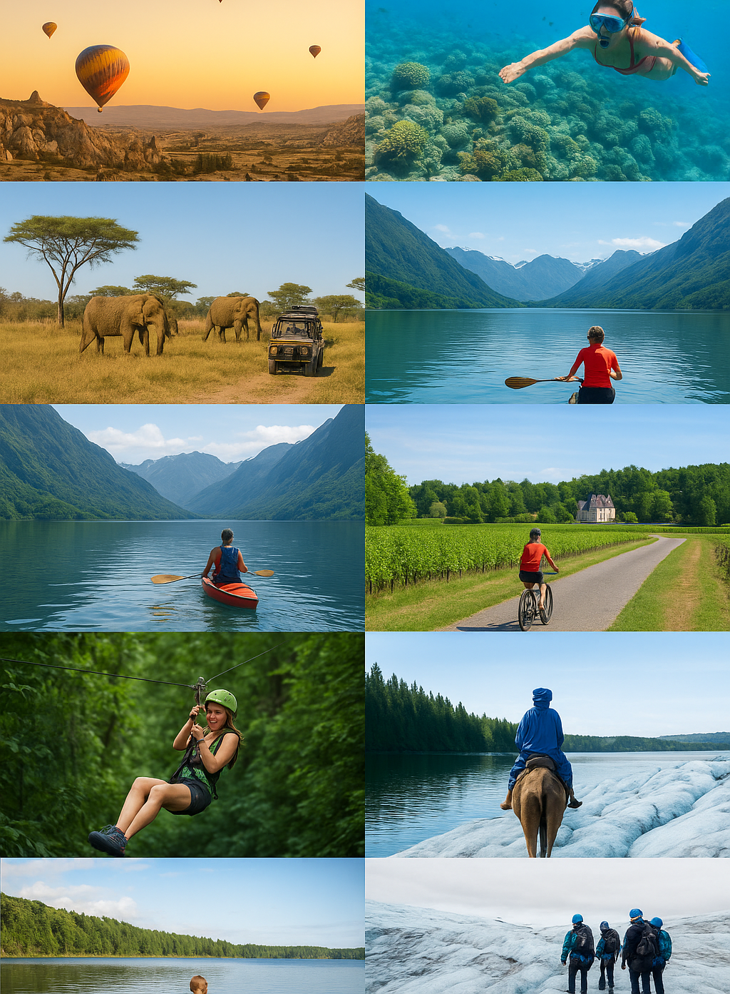 Top 10 Soft Adventures Around the World – Sense of Adventure Required ...